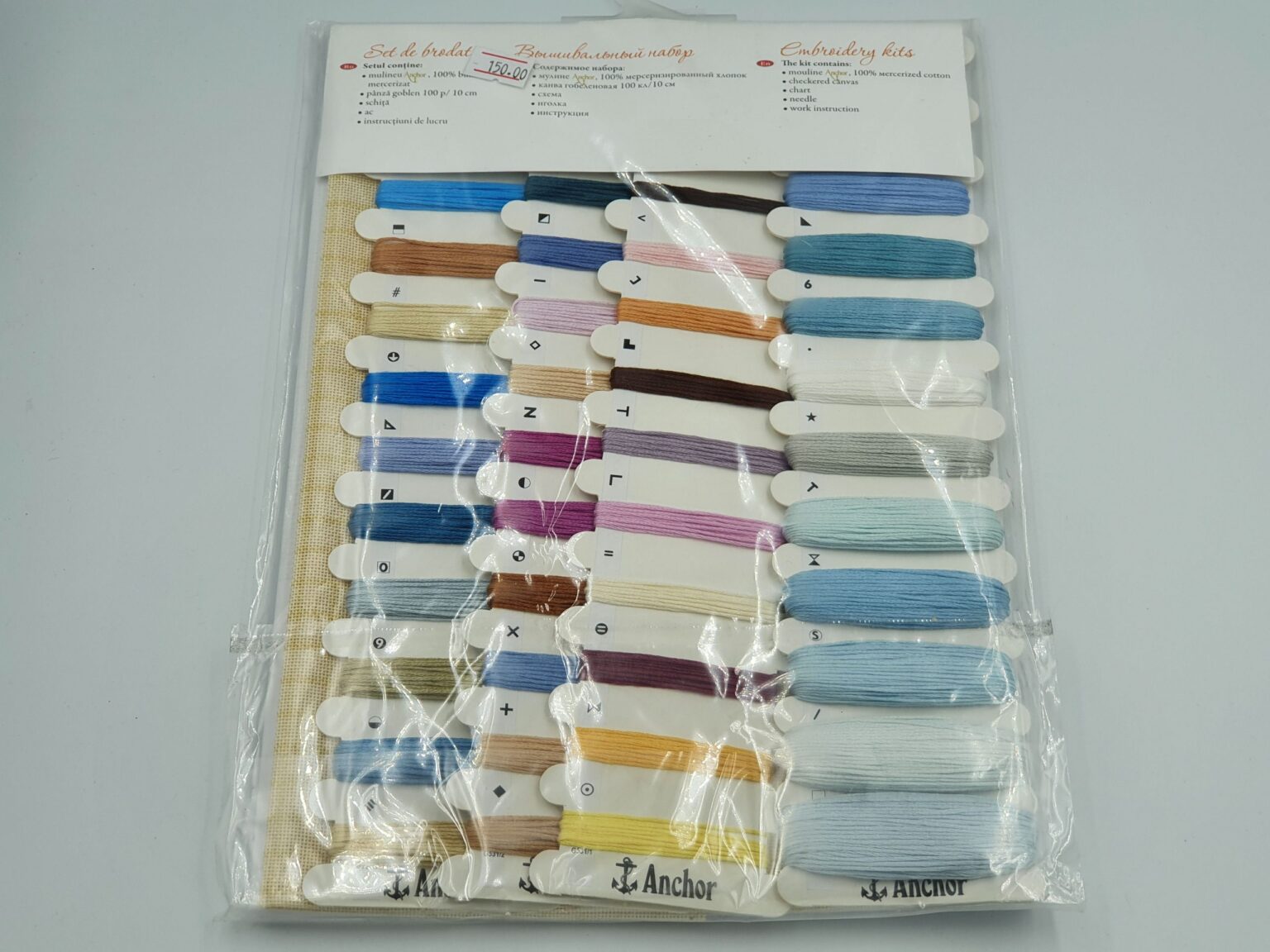 Set Goblen “Moment pretios” 22 x 36cm, ata mouline Anchor⚓ inclusa ...